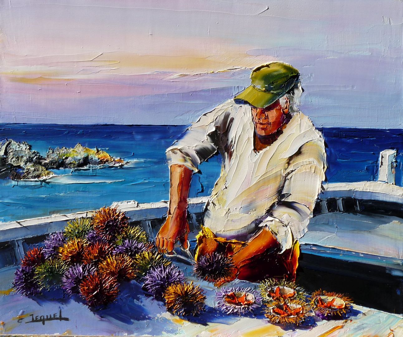 Galerie tableaux Artiste peintre des marines Christian Jequel peinture ...