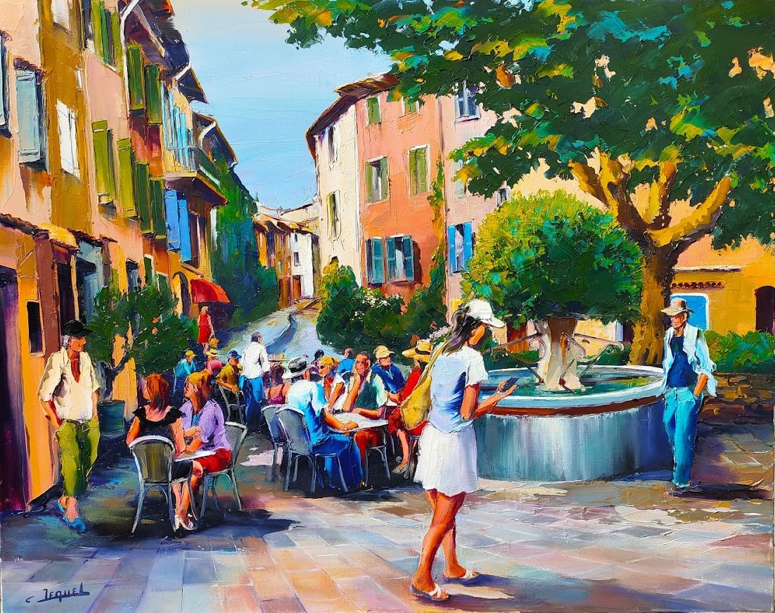 Galerie tableaux Peintre provençal, peintre de la Provence Christian ...